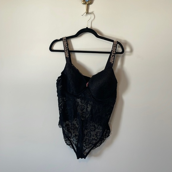 Juicy Couture | Intimates & Sleepwear | Juicy Couture Lace Bodysuit ...